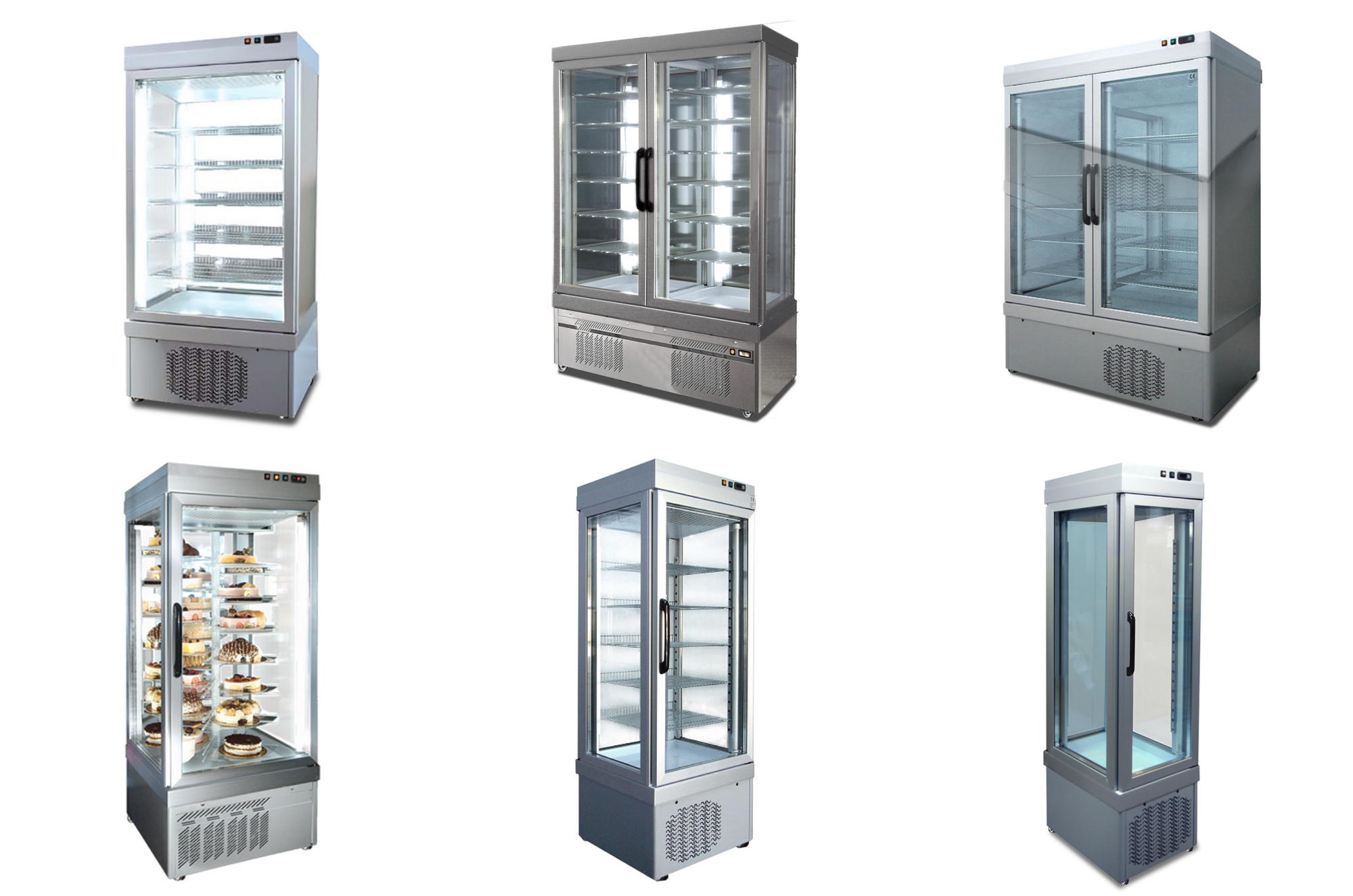 Glass Door Refrigerators and Freezers - GTI Designs